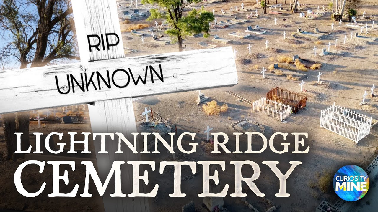 Lightning Ridge Cemetery - Unknown Opal Miners' Memorials & More - YouTube