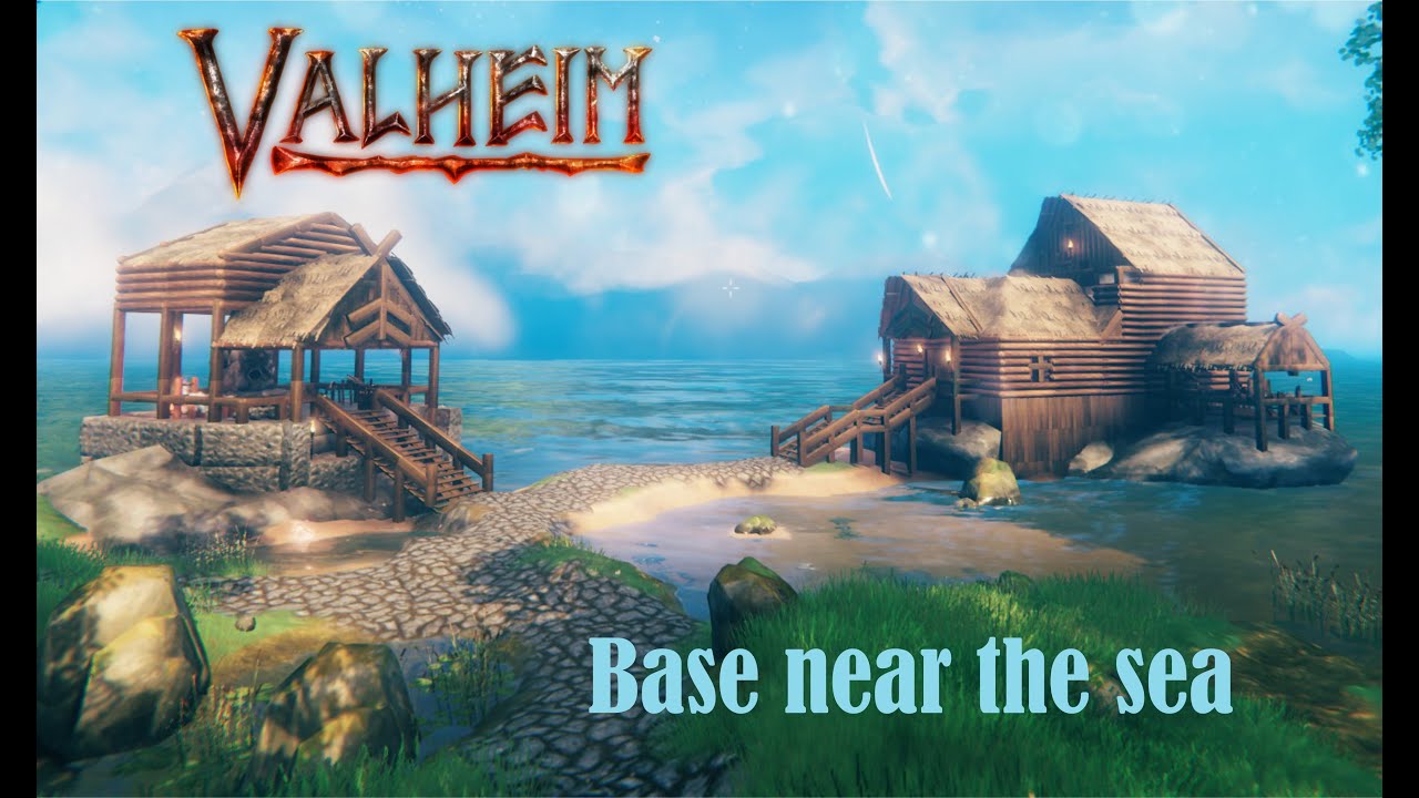Valheim Base: Base near the sea - YouTube