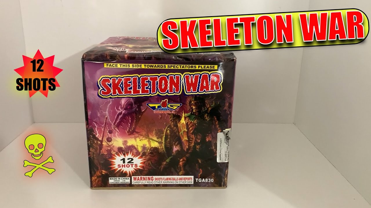 Skeleton War By Top Gun Fireworks - YouTube