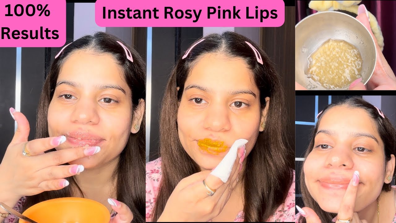 Get Rid of Pigmented lips 👄| Lip Care Routine to get Soft Pink Lips ...