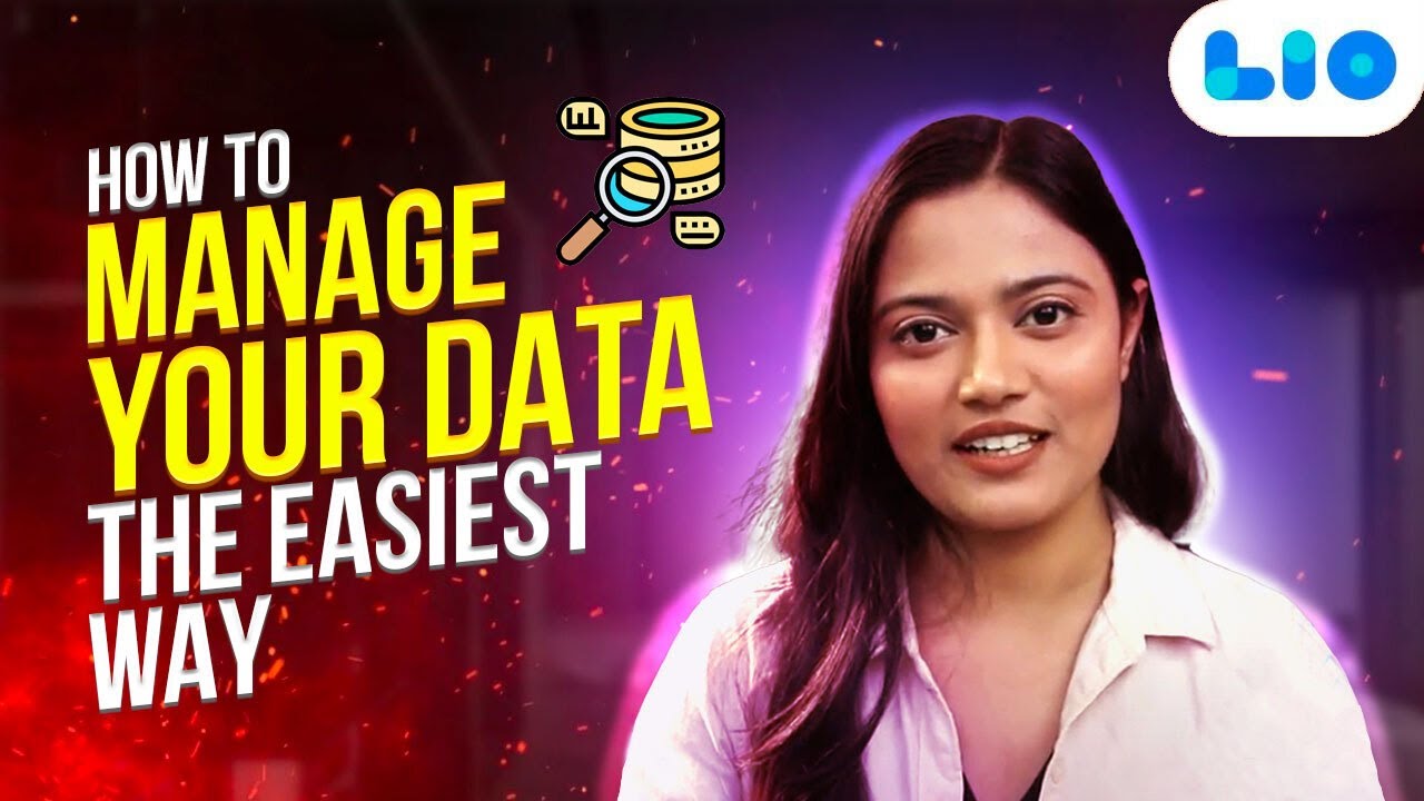 How to manage your data the easiest way| Store & Track data| Task ...
