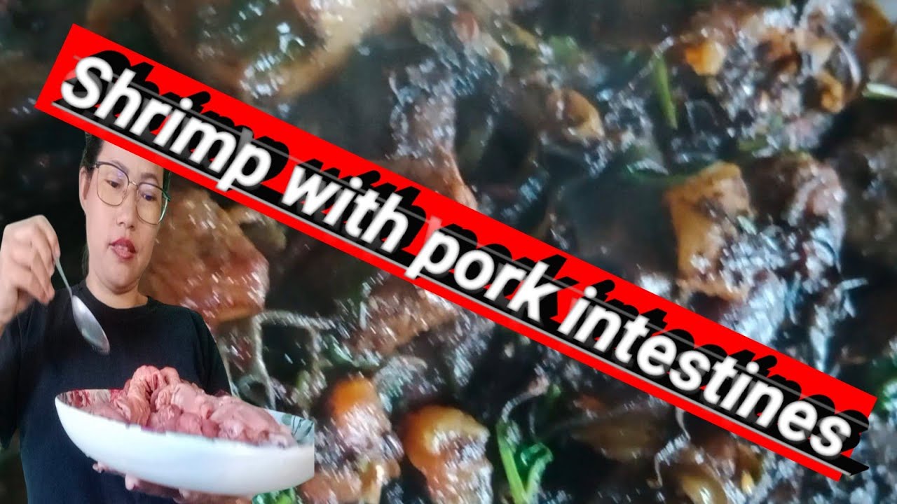 How to make this shrimp and pork intestine recipe|झ्याउसँग र ...