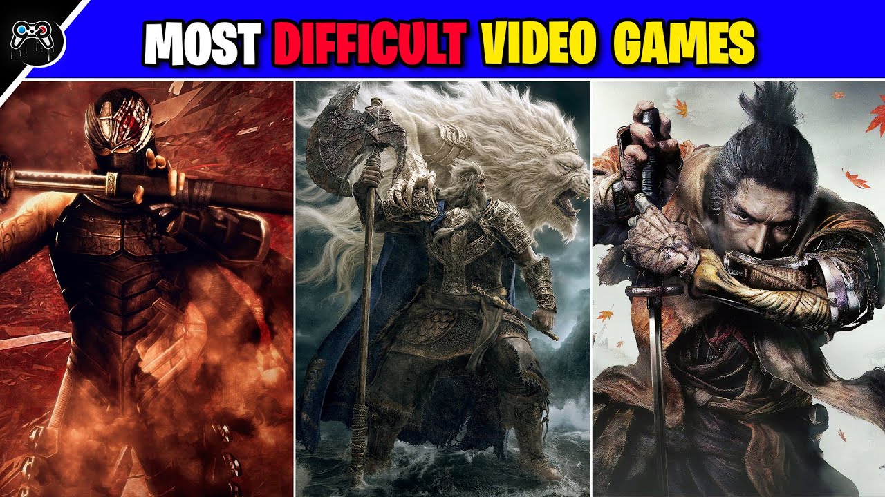 10 "Most Difficult" Games Impossible To Complete😱😱 - YouTube