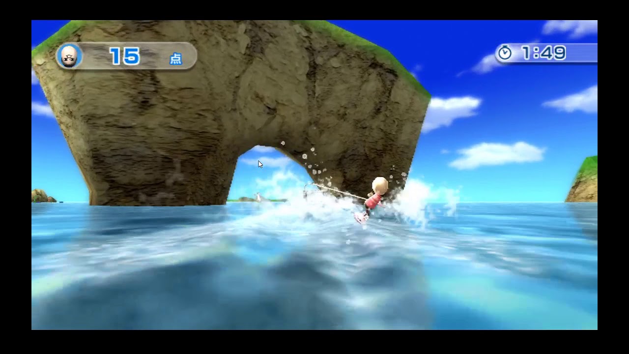 Wii Sports Resort: Wakeboarding - Debug Menu - YouTube