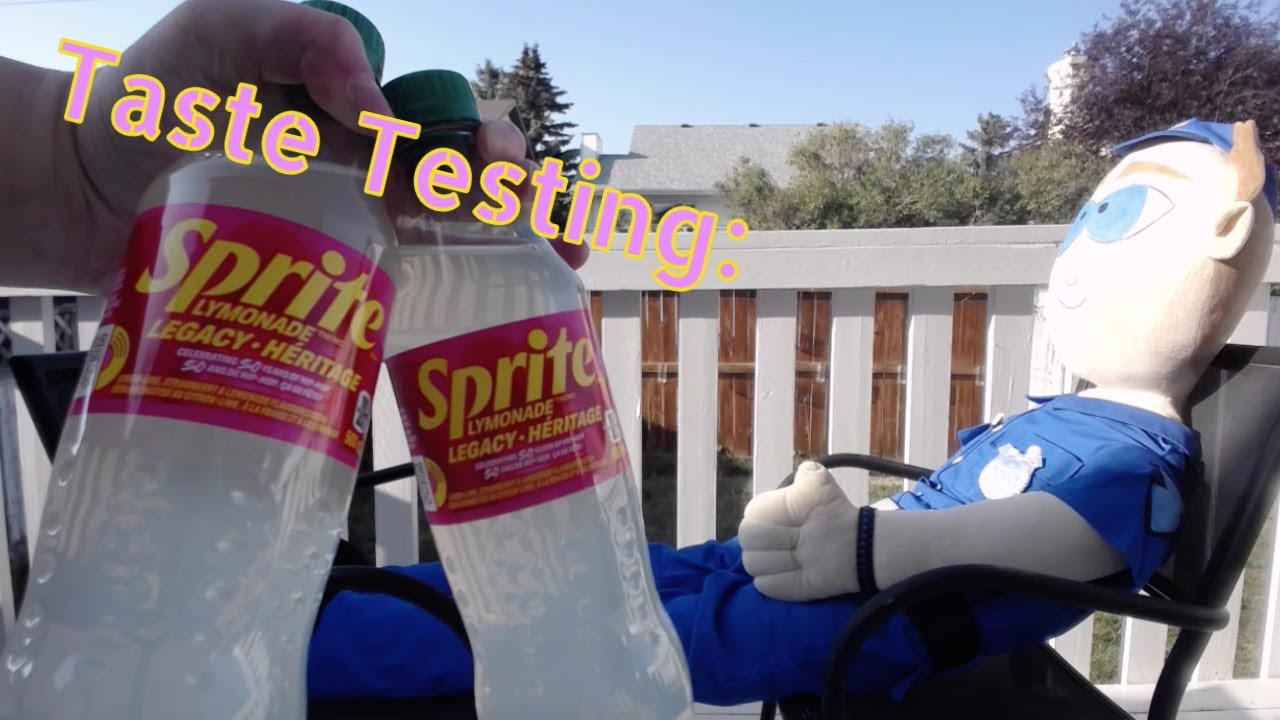 Taste Testing: Strawberry Lemonade Sprite - YouTube