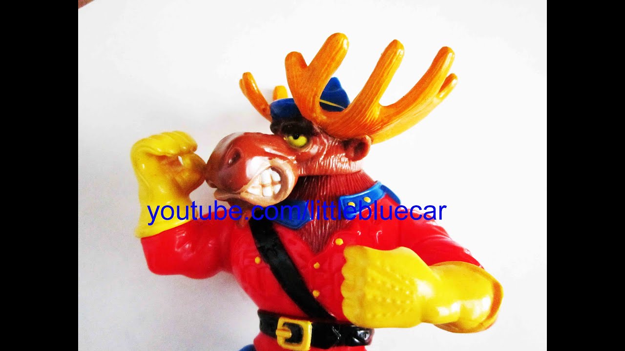 Teenage Mutant Ninja Turtles TMNT Monty Moose Action Figure #647 - YouTube