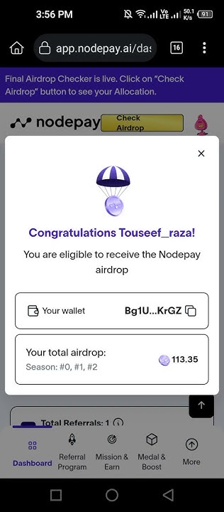 Nodepay airdrop allocation season 0,1,2 #nodepayairdrop #nodepay - YouTube