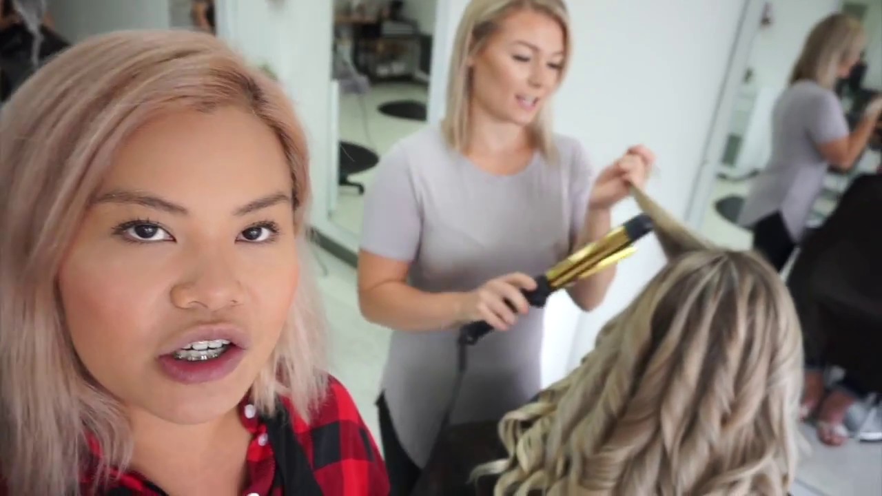 VBLOG : Day In a life with a Hairstylist Mom - YouTube