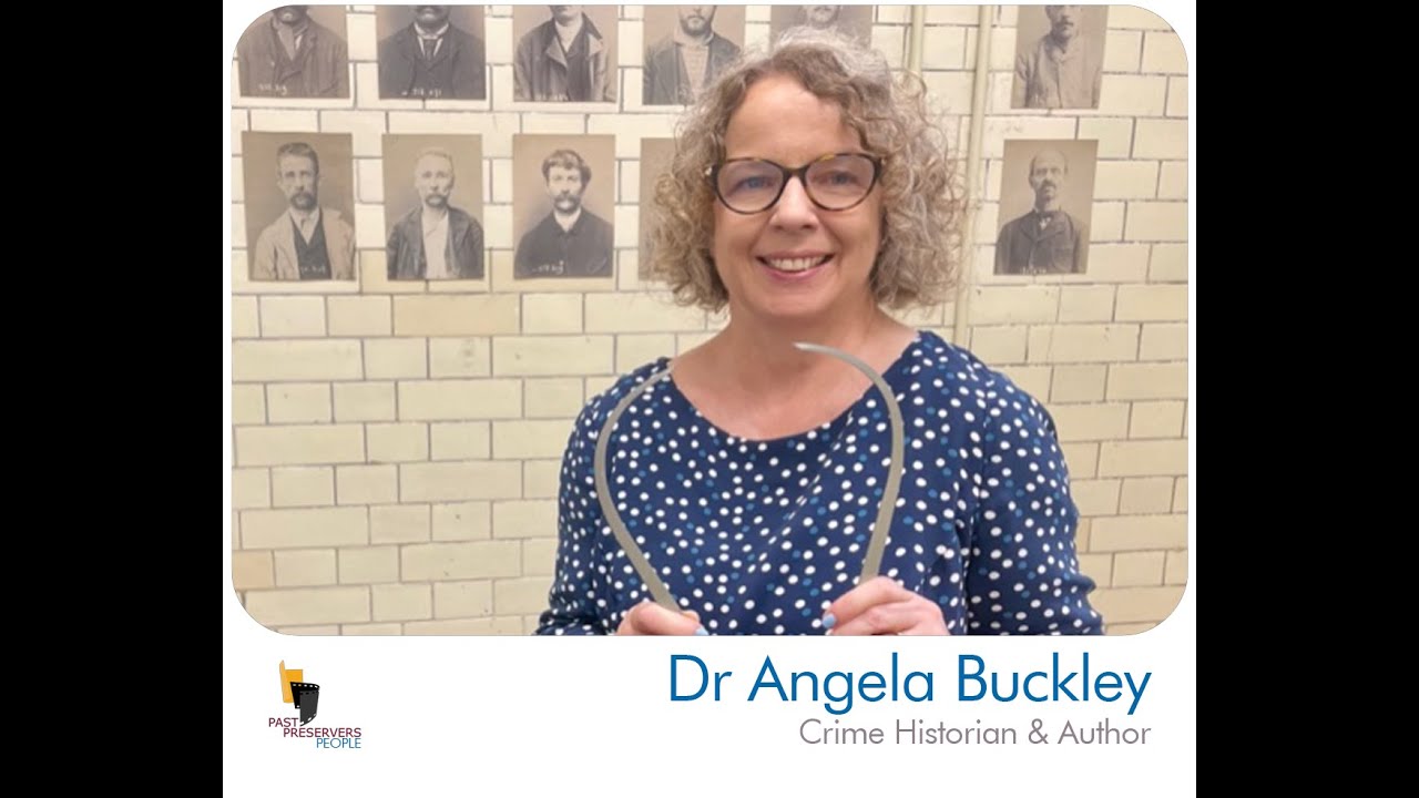 Dr Angela Buckley, Crime Historian & Author - YouTube