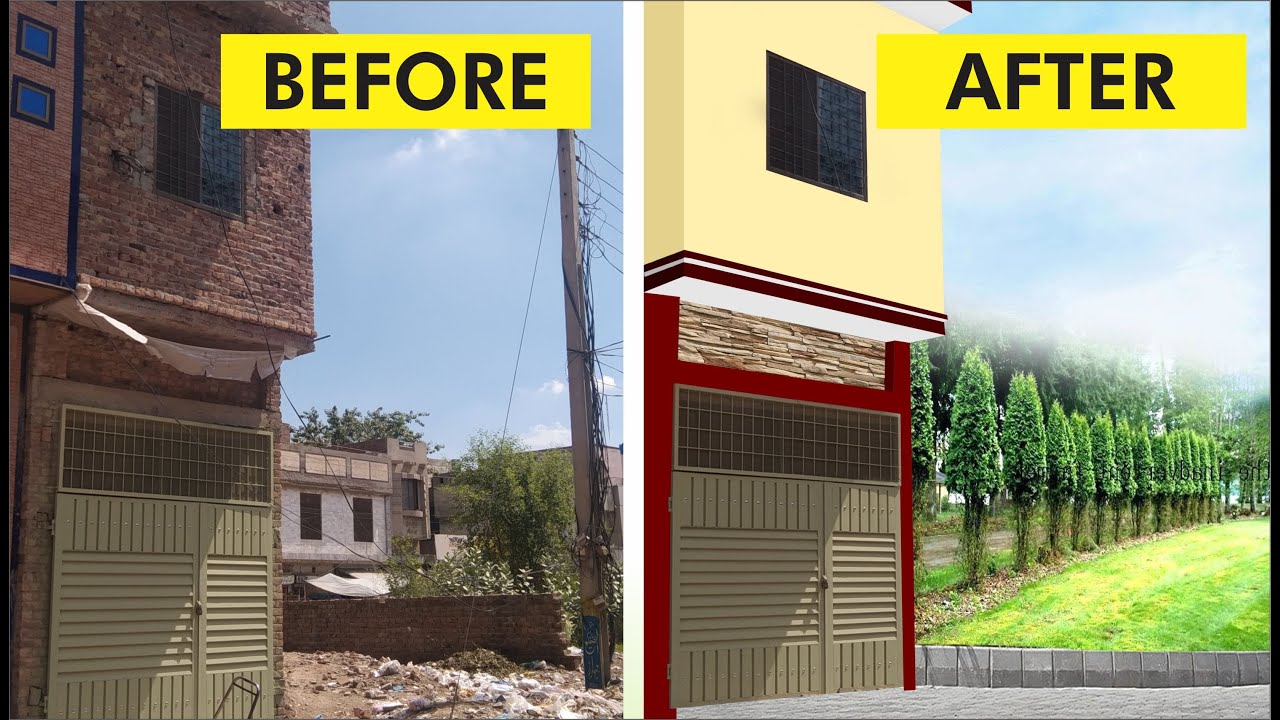 How to decorate your building in Adobe Photoshop 7.0 | Learn Adobe ...