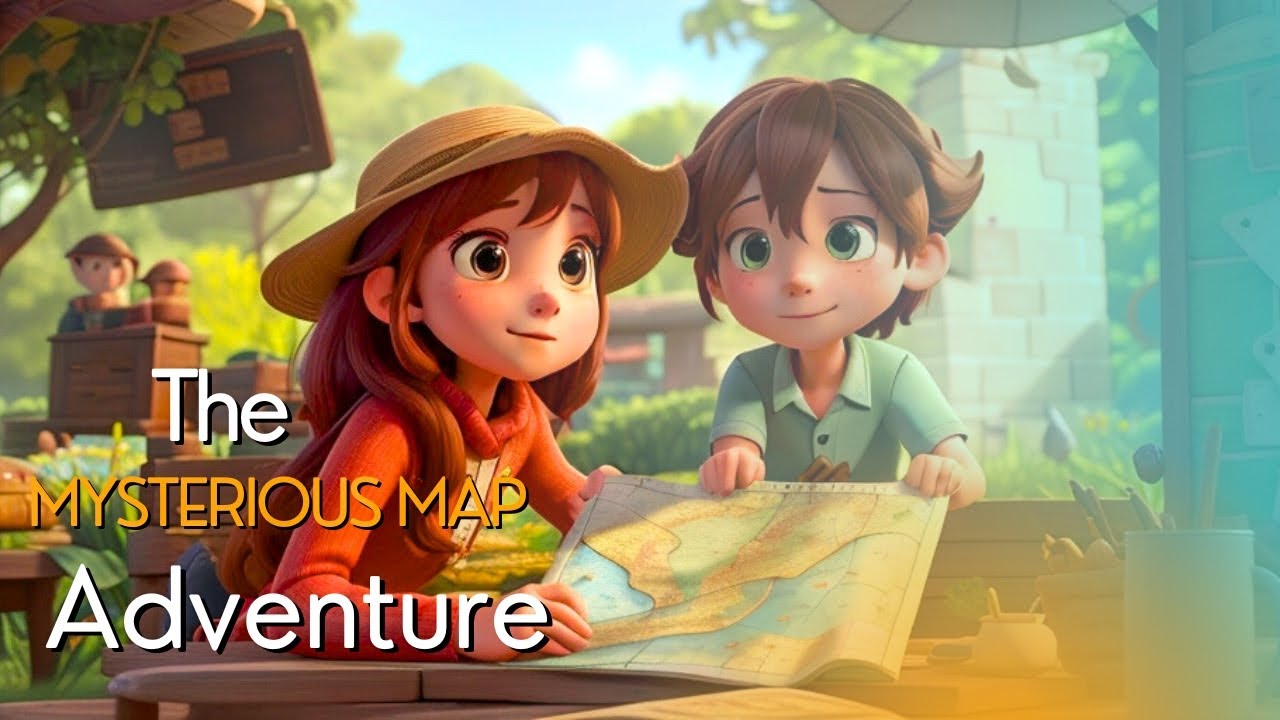 The Mysterious Map Adventure In English - YouTube