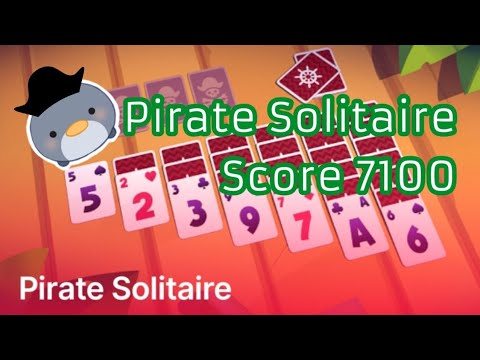 Pirate Solitaire Skor 7000+ Cara Bermain [ How to Play Pirate Solitaire 7000+ Score ] - YouTube