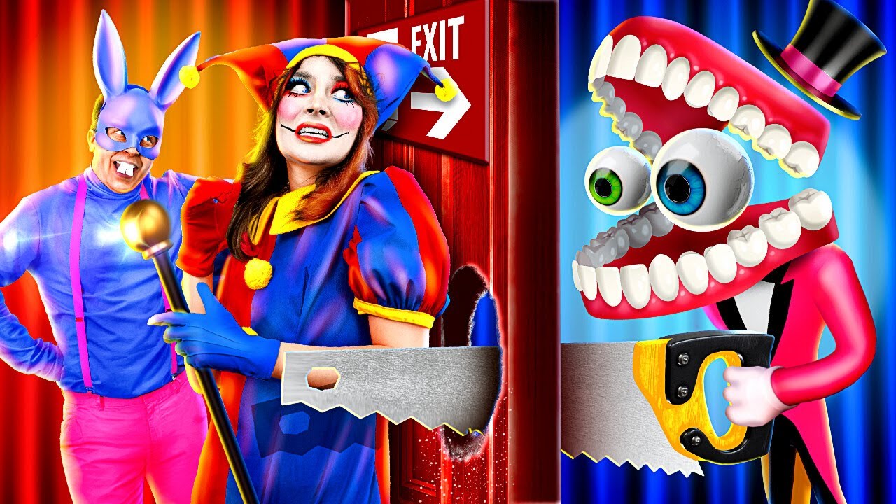Pomni Vs Caine The Amazing Digital Circus In Real Life From Ken To Caine Makeover With