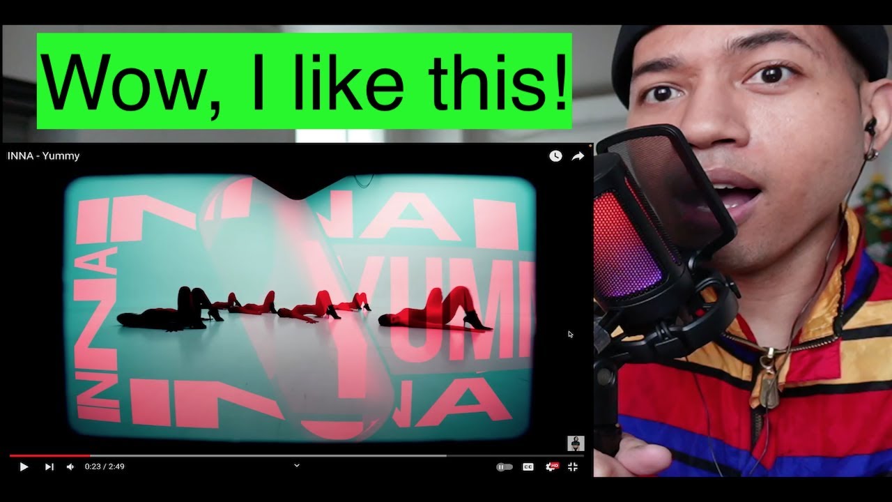 INNA - Yummy MV | reaction | SEKSHI V - YouTube