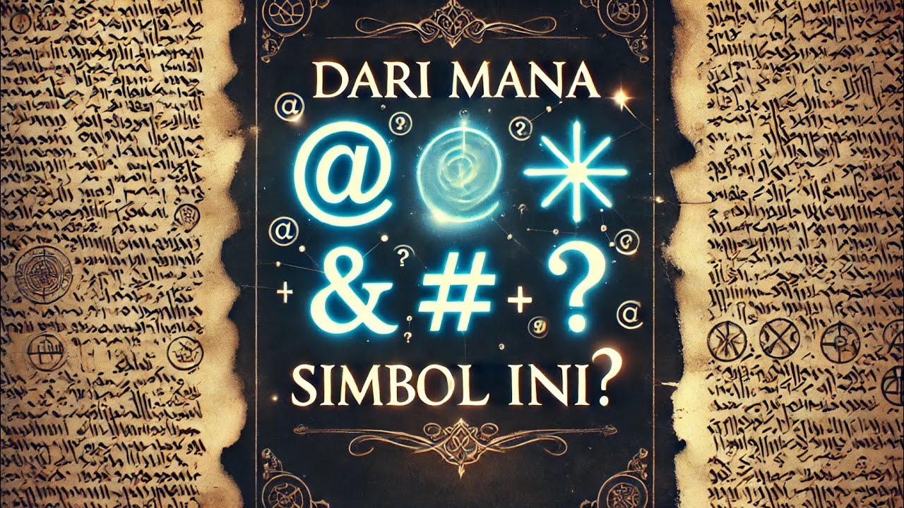 #09 Sejarah Unik di Balik Simbol yang Kita Gunakan Sehari-hari! - YouTube