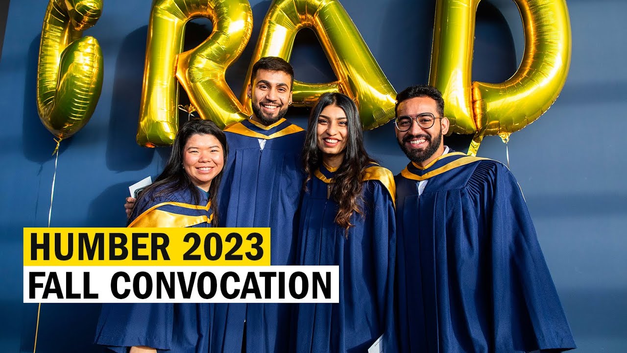 Humber 2023 Fall Convocation - YouTube