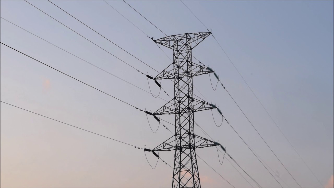 Free Footage - Cable, pole, power, sky, electricity - YouTube