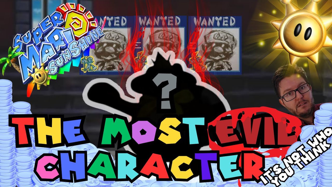 Mario Sunshine's most evil villain - YouTube