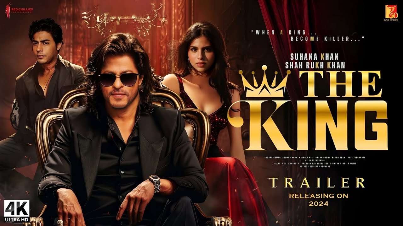 KING :- OFFICIAL TRAILER REACTION || SHAHRUKH KHAN || SUHANA KHAN || DEVIL VARUN - YouTube