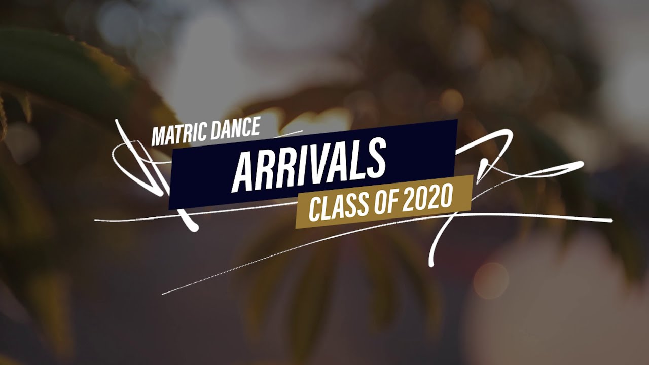 2020 Matric Dance Arrivals - YouTube