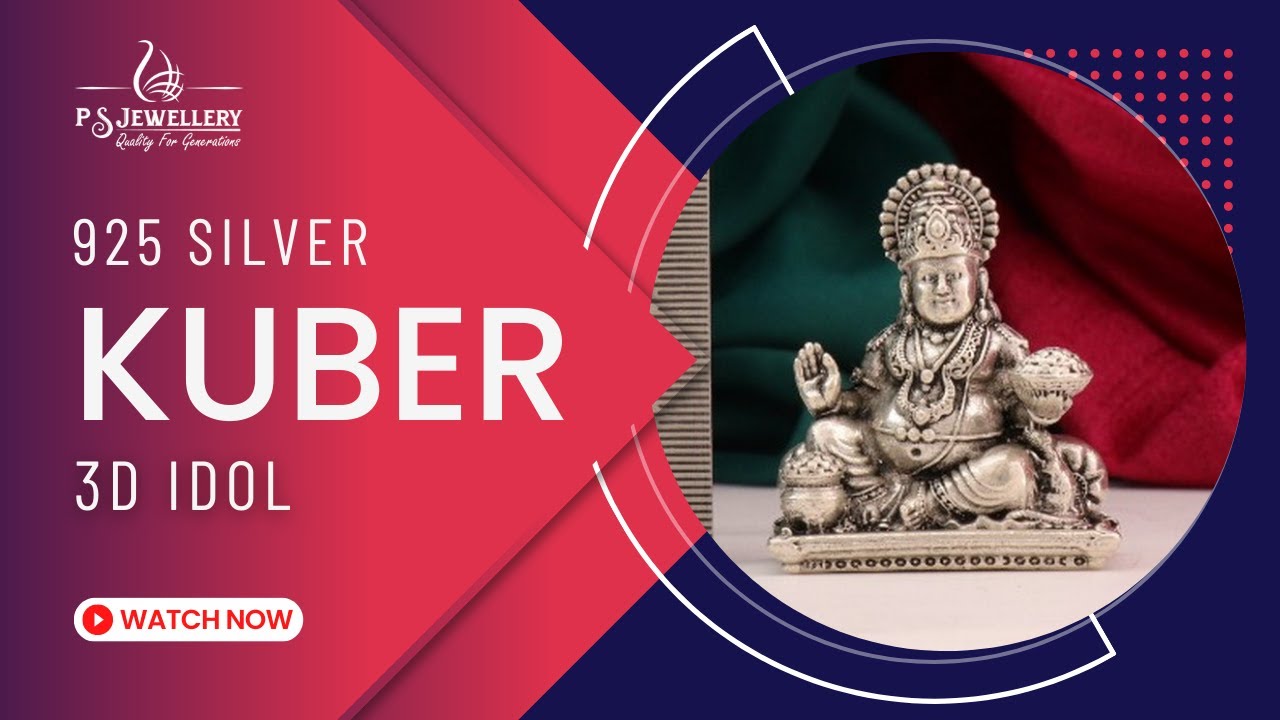925 Silver 3D Kuber Articles Idols AI-660 - YouTube