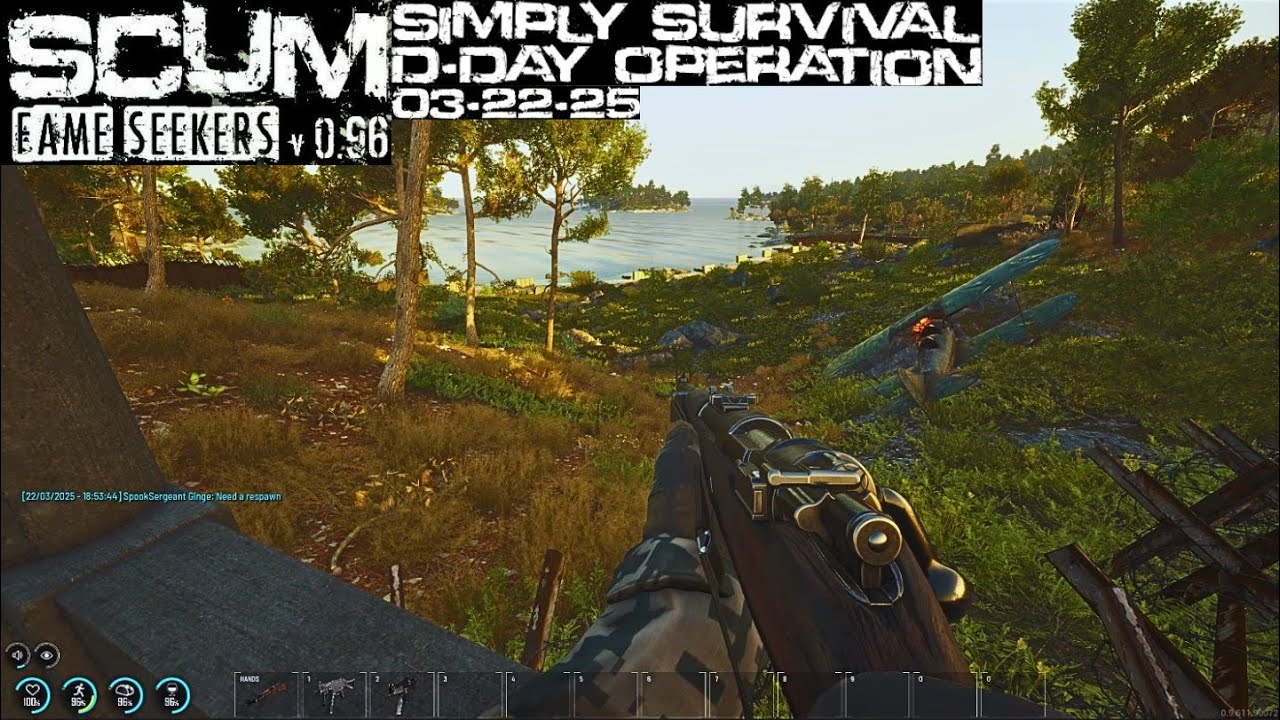 Scum 0.96 - Simply Survival (DDay). 03-22-25 - YouTube