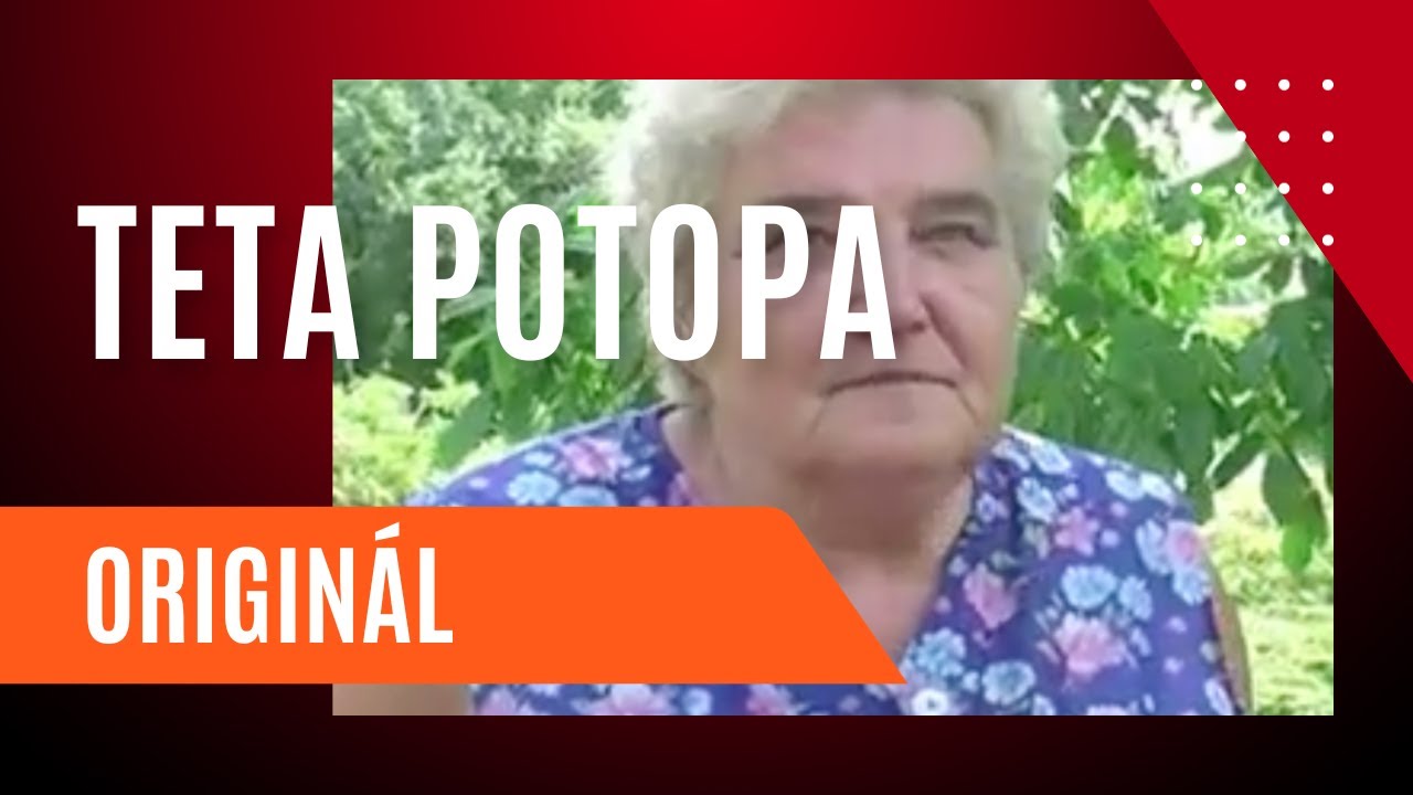 Legenda všetkých legiend | Teta potopa ORIGINAL | Spadla som do kanále ...