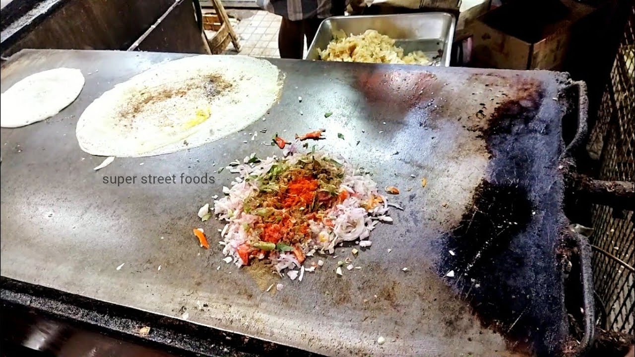 Egg Kothu Parotta with 10 Eggs - Madurai Idly Kadai - YouTube
