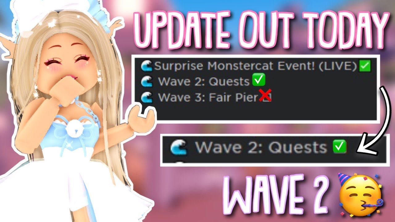 WAVE 2 SUMMER UPDATE COMING OUT TODAY! *CONFIRMED*| Roblox Royale High ...