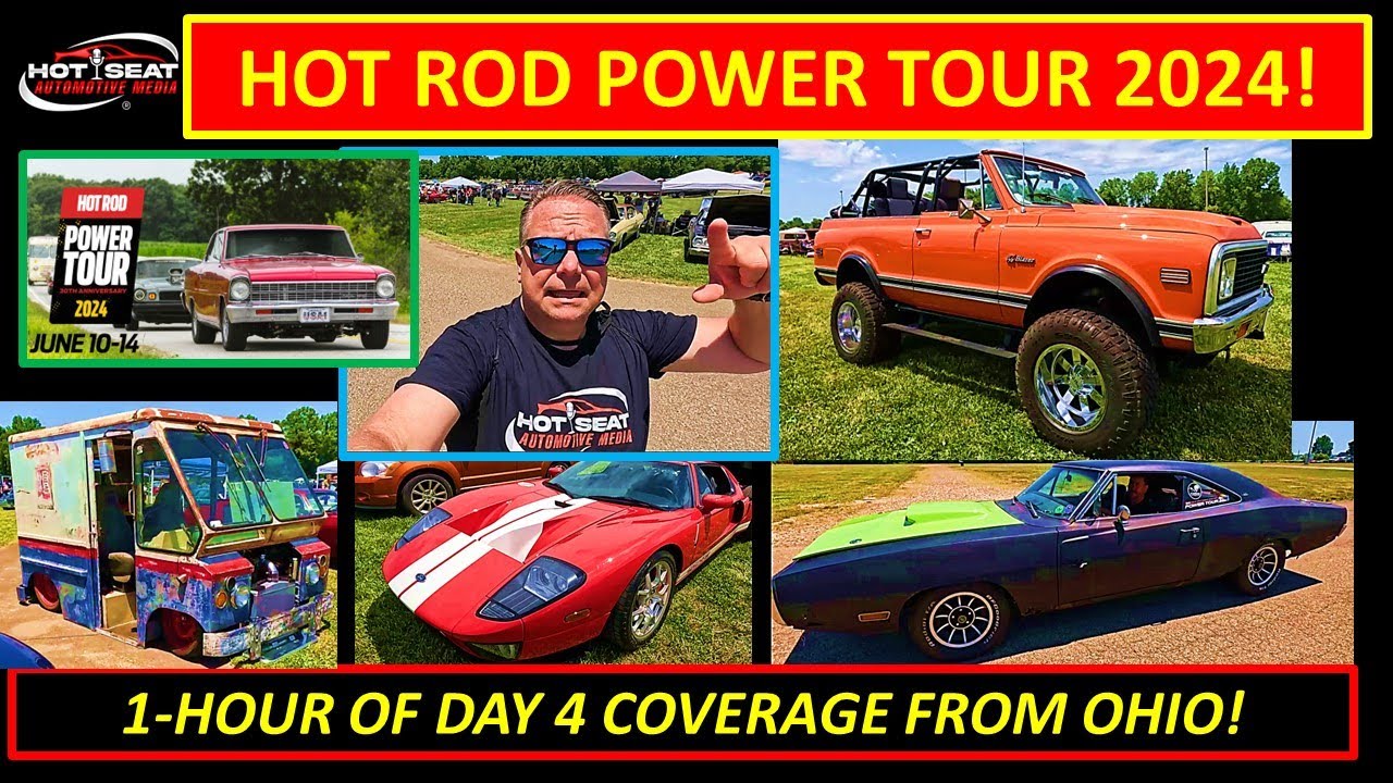 Hot Rod Power Tour 2024 coverage from Ohio! #hotrodpowertour #carshow # ...