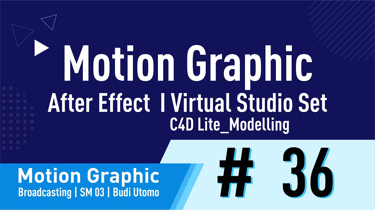 #36 Virtual Studio Set Modelling - YouTube