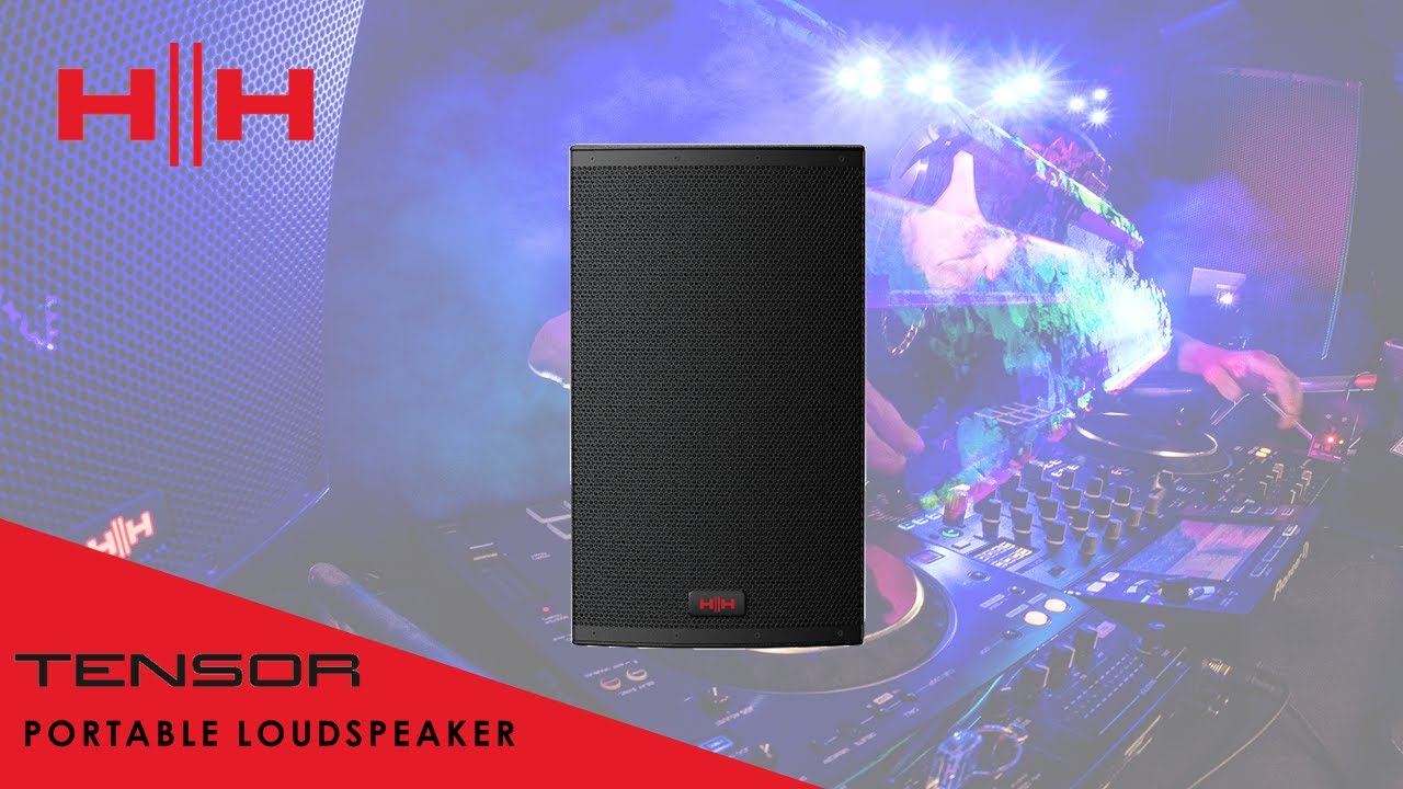 HH Electronics - Tensor TRE-1201 12-inch Active Loudspeaker Overview - YouTube