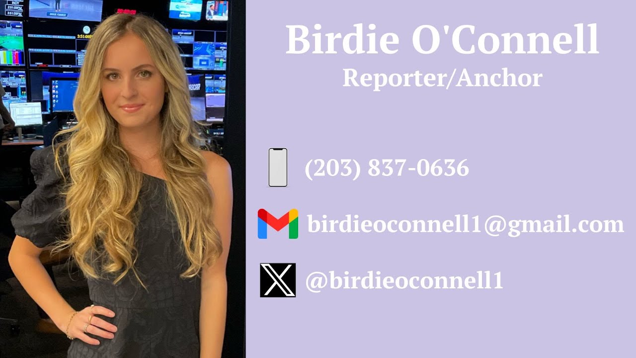 Birdie O'Connell 2023 Reporter Reel - YouTube