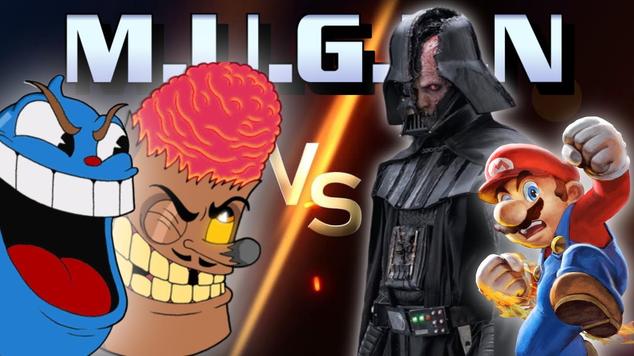 FOR @superthesanstheskeleton1258: Mr Wheezy & Goopy Le Grande vs Darth Vader & Super Mario ...