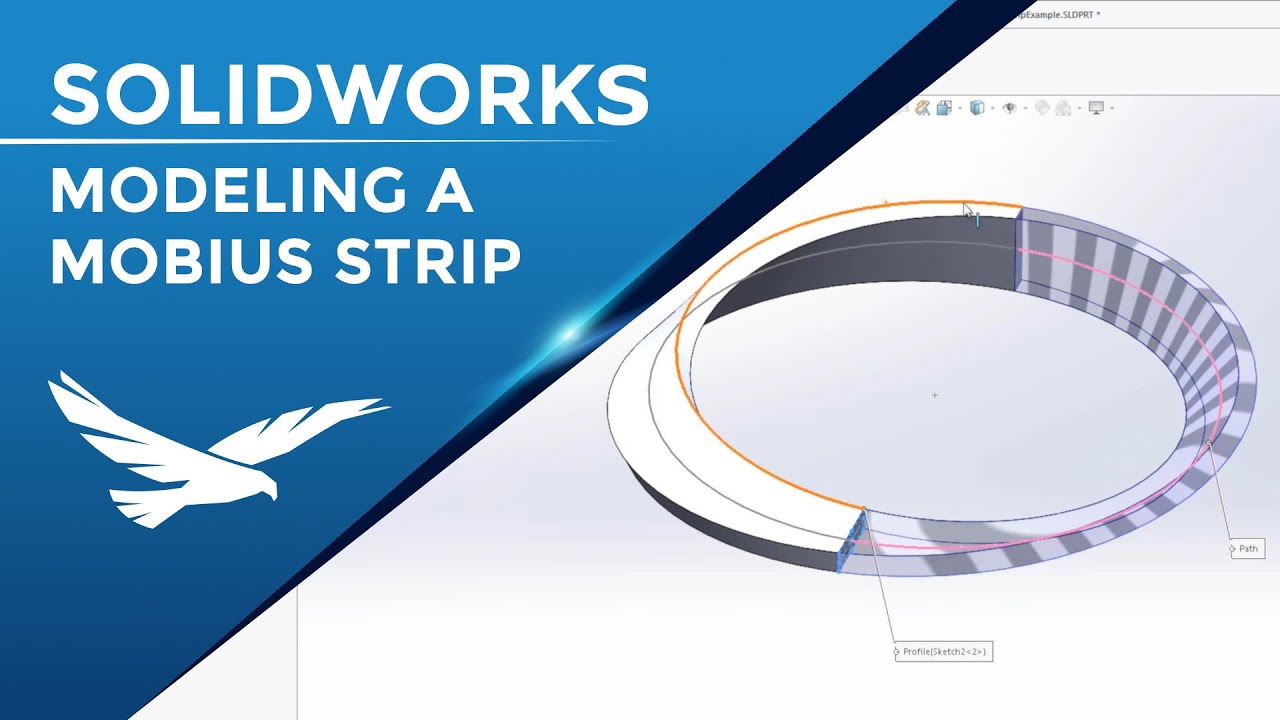 Create a Mobius Strip with SOLIDWORKS - YouTube