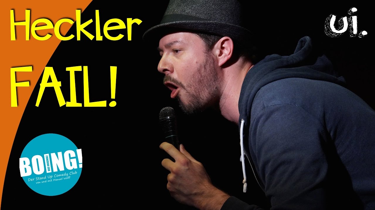 HECKLER in COMEDY Show in Köln! - YouTube