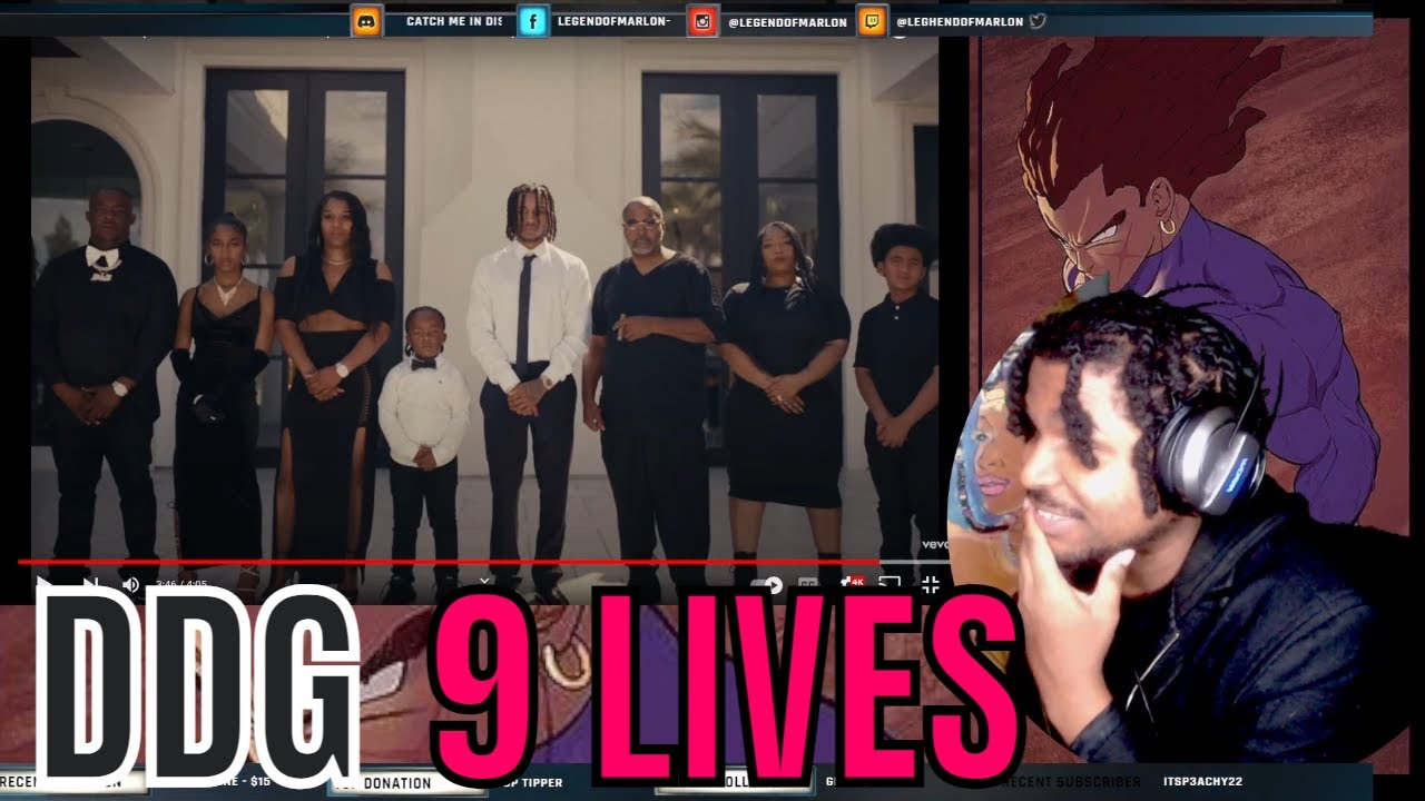 DDG - 9 Lives (Official Music Video) ft. Polo G, NLE Choppa REACTION ...