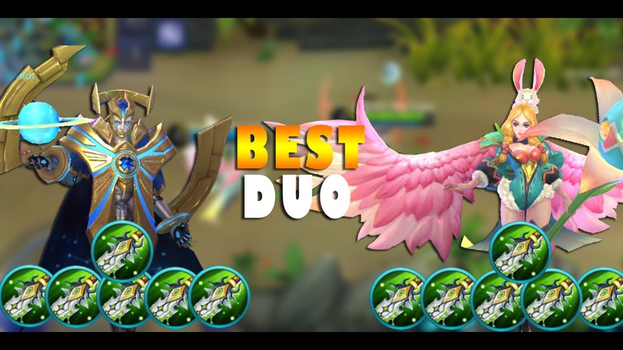 ESTES + RAFAELA SUPPORT POWER! MAX ATTACK DAMAGE BUILDS GAMEPLAY! - YouTube