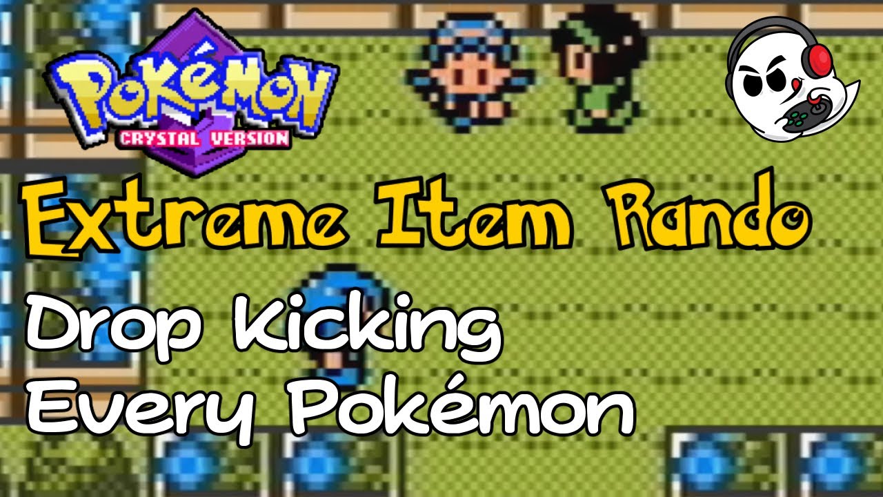 Pokémon Crystal Extreme Rando: Drop Kicking Every Pokémon - YouTube
