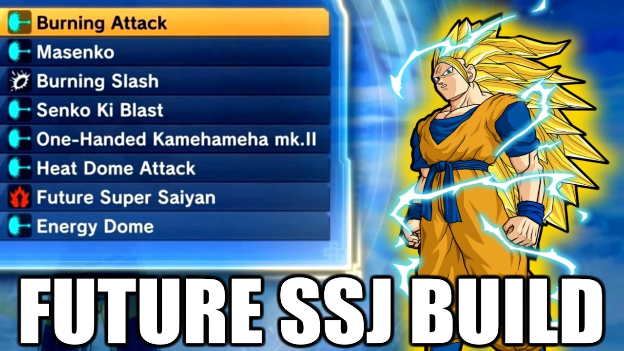 FULL FUTURE SUPER SAIYAN THEMED MOVESET - YouTube