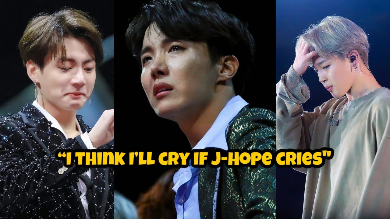 j-hope Crying : Jimin & Jungkook Have Different Reactions When Hobi ...