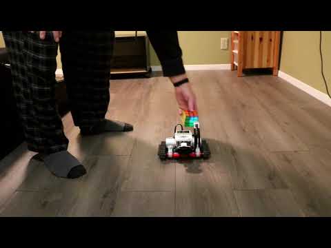 Lego Mindstorms EV3 - Sensors and Motors - Lesson 5 (Touch Sensor ...
