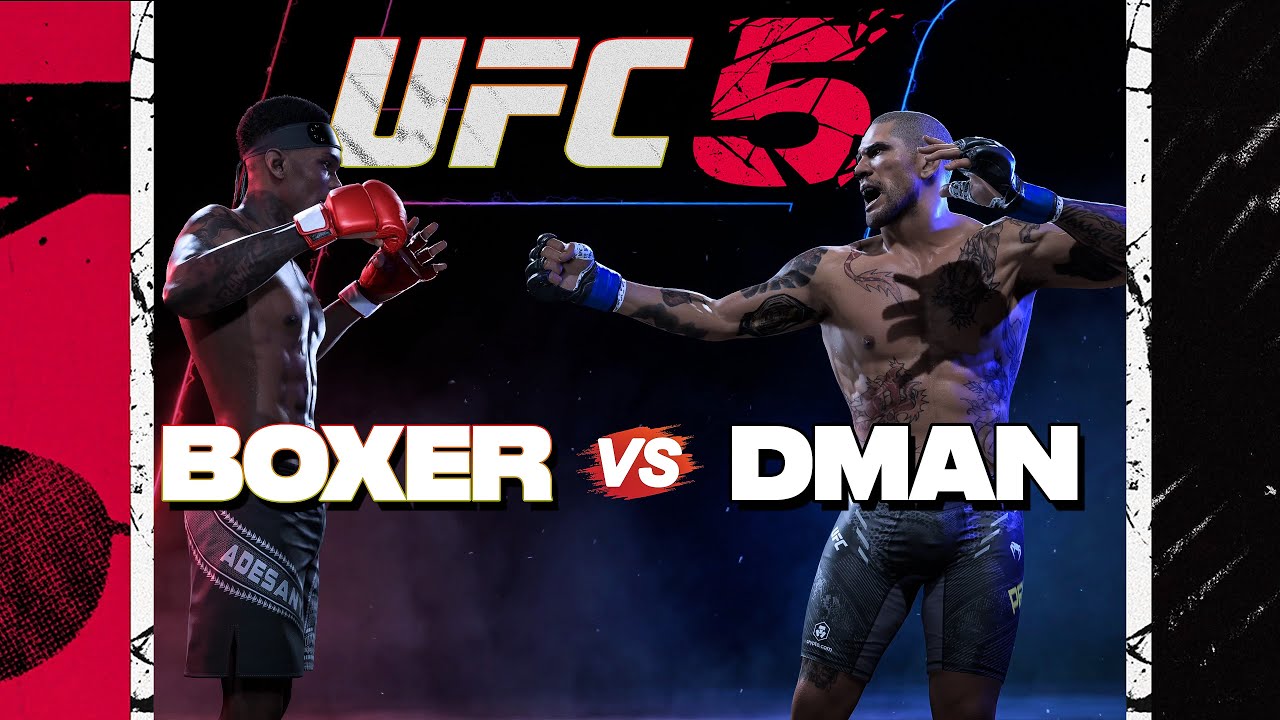 UFC 5 - Using the Deluxe Pre-Order Exclusive Israel Adesanya Alter Ego ...