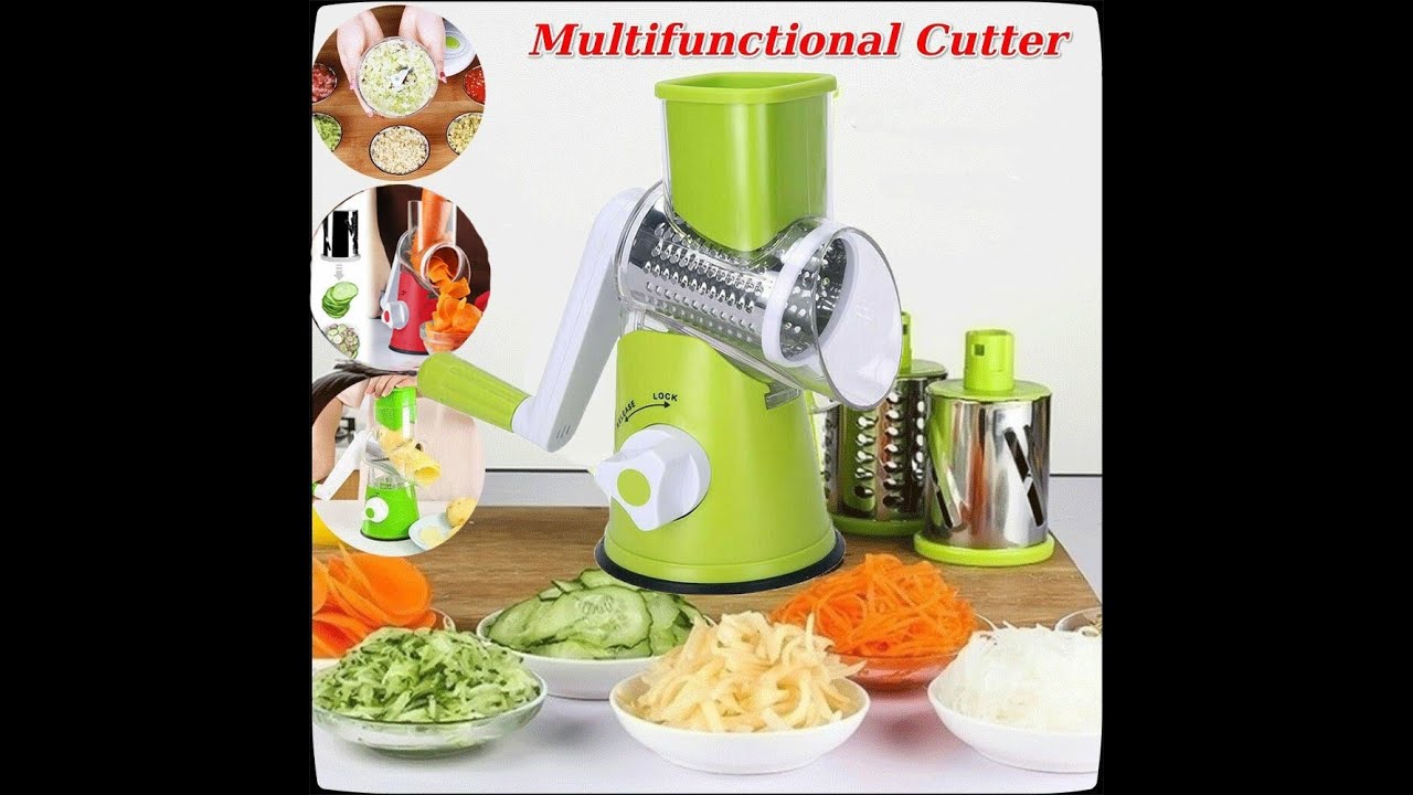 Multifunctional manual Vegetable cutter slicer 3 in 1 salad making ...