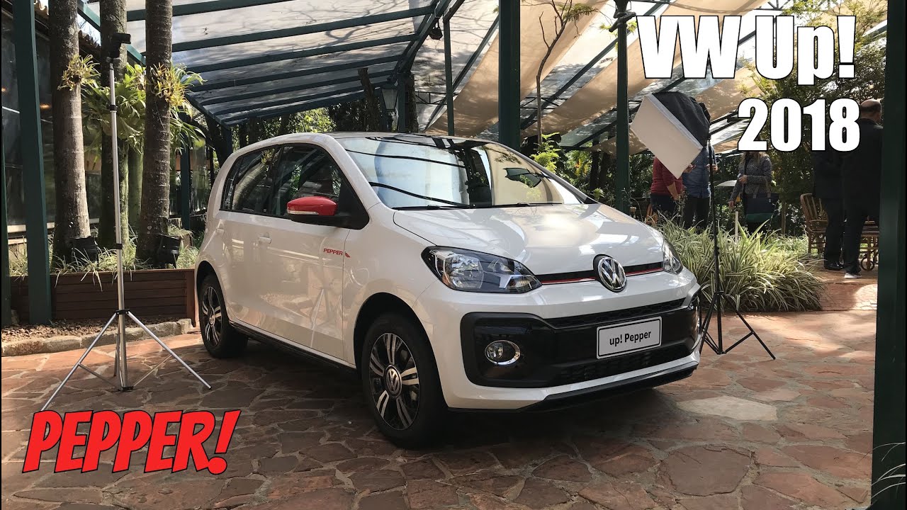 Volkswagen Up Pepper 2018 1.0 TSI - Falando de Carro - YouTube