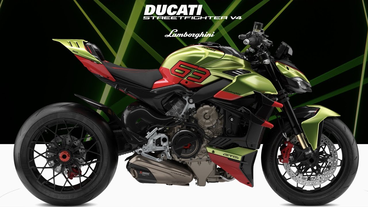 2023 Ducati Streetfighter V4 Lamborghini – First Look / A $68,000 Bike ...