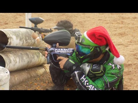 Aggressive Play at The Shack Paintball Santa Maria CA - YouTube