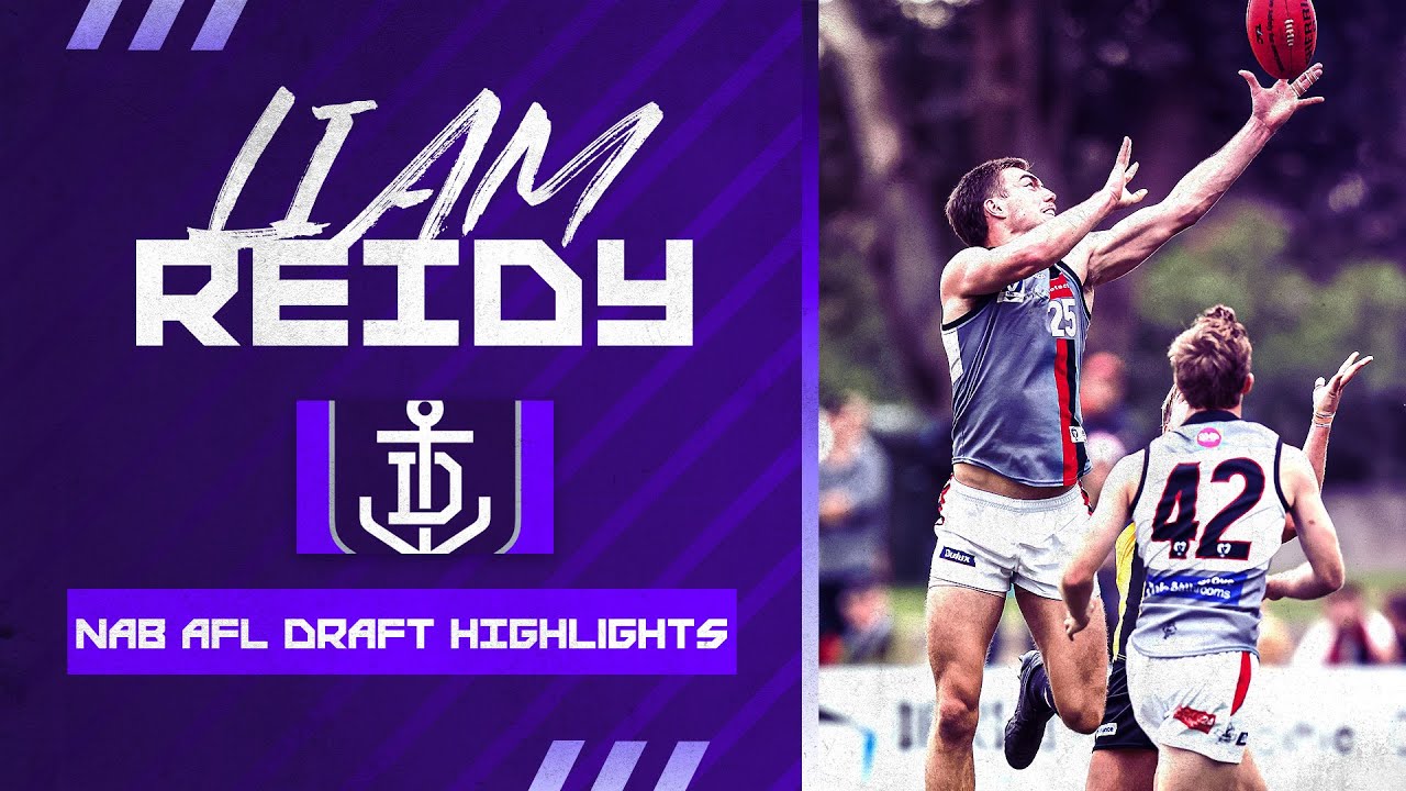 Liam Reidy | NAB AFL Draft highlights - YouTube