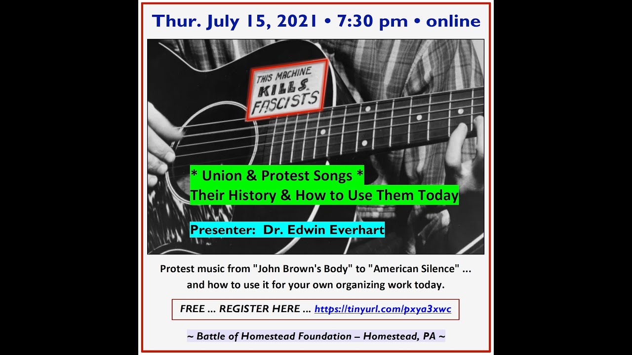 Union & Protest Songs: Their History & How We Use Them Today - YouTube