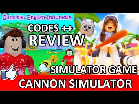 CODES CANNON SIMULATOR ROBLOX & REVIEW - YouTube
